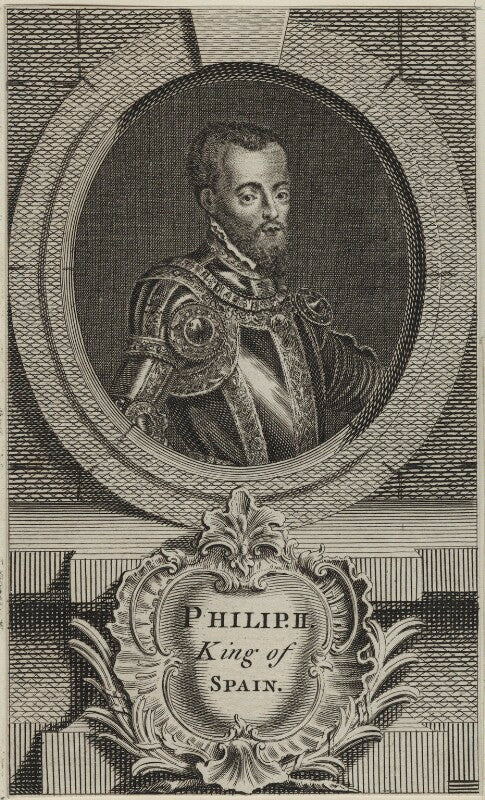 Philip II, King of Spain Greetings Card – National Portrait Gallery Shop
