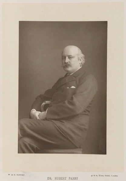 Sir (Charles) Hubert Hastings Parry, 1st Bt Greetings Card – National ...