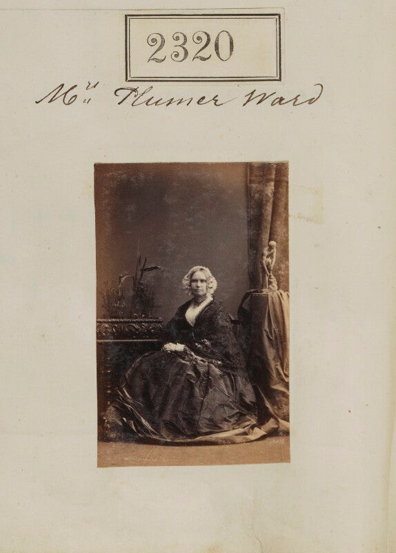 Mary-Anne Ward (née Anson) Portrait Print – National Portrait Gallery Shop