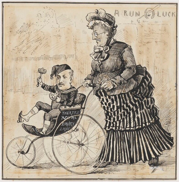 Sir Augustus Henry Glossop Harris; Alexander Meyrick Broadley Greeting ...