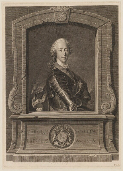 Prince Charles Edward Stuart Portrait Print – National Portrait Gallery ...
