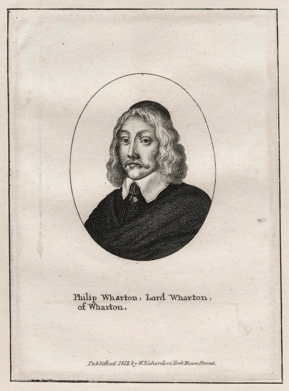 Philip Wharton, 4th Baron Wharton Portrait Print – National Portrait ...