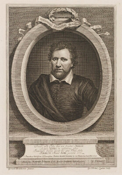 Benjamin ('Ben') Jonson Portrait Print – National Portrait Gallery Shop