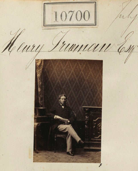 Henry Trueman Portrait Print – National Portrait Gallery Shop