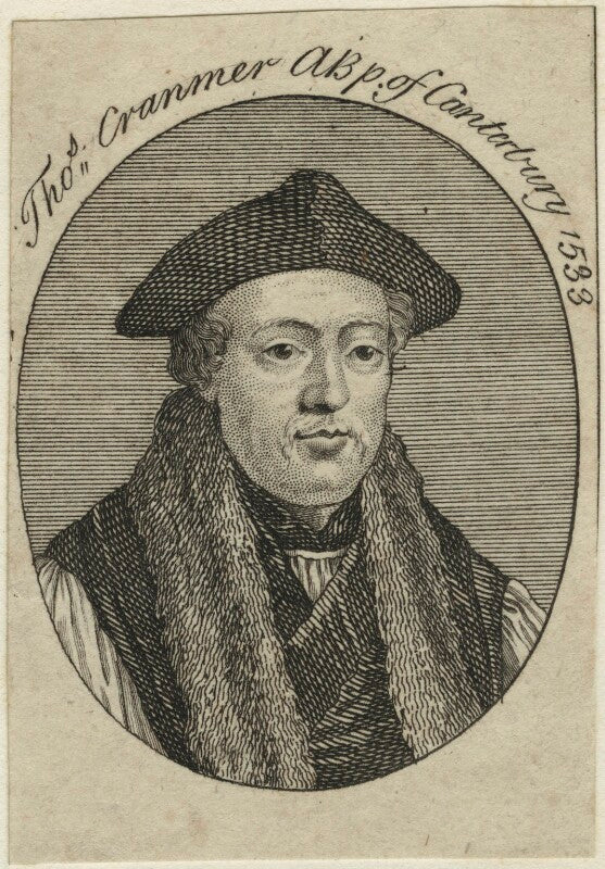 Thomas Cranmer Portrait Print – National Portrait Gallery Shop