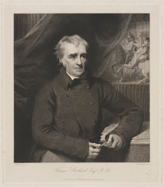 Thomas Stothard Portrait Print – National Portrait Gallery Shop