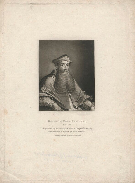 Reginald Pole Portrait Print – National Portrait Gallery Shop