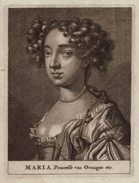 Queen Mary II Portrait Print – National Portrait Gallery Shop