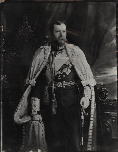 King George V Portrait Print – National Portrait Gallery Shop