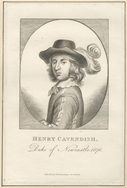 Henry Cavendish, 2nd Duke of Newcastle-upon-Tyne Greetings Card ...