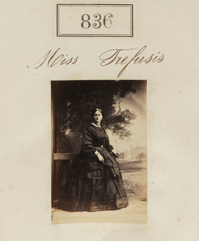 Miss Trefusis Portrait Print – National Portrait Gallery Shop