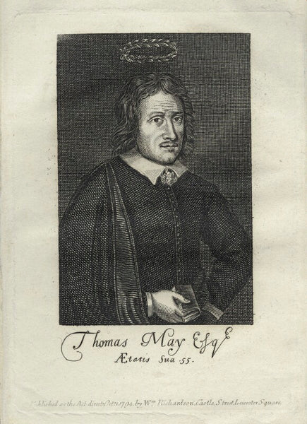 Thomas May Greetings Card – National Portrait Gallery Shop