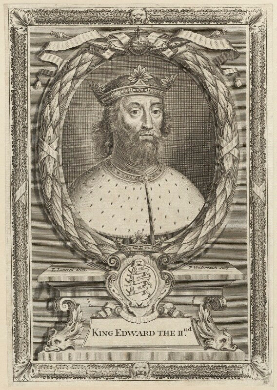 King Edward II Portrait Print – National Portrait Gallery Shop