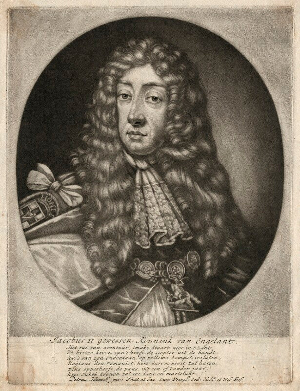 King James II Portrait Print – National Portrait Gallery Shop