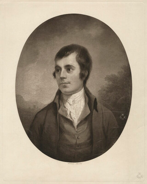 Robert Burns Portrait Print – National Portrait Gallery Shop