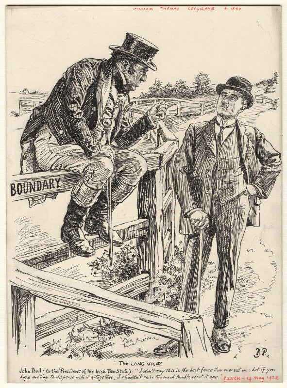 The Long View (William Thomas Cosgrave) Portrait Print – National ...