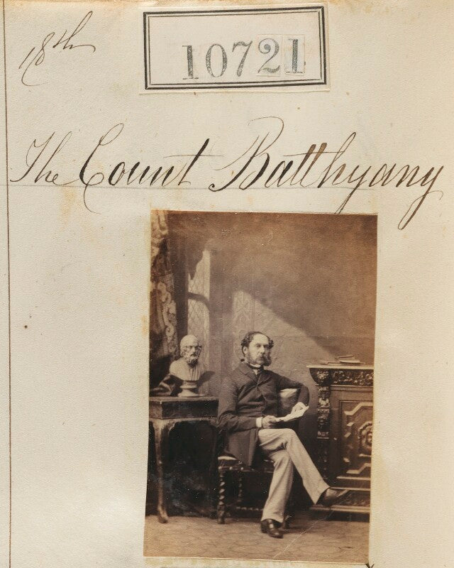Count Batthyany Portrait Print – National Portrait Gallery Shop