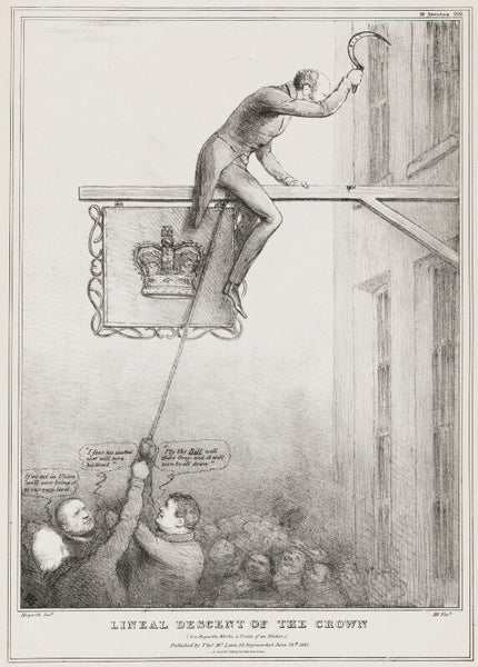 Lineal Descent of the Crown (William Cobbett; Joseph Hume; Daniel O'Co ...