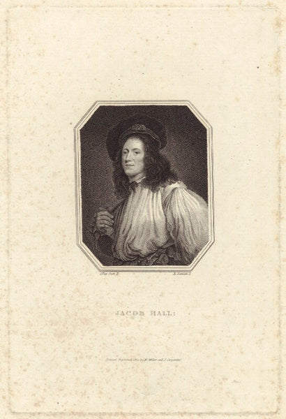 Jacob Hall Portrait Print – National Portrait Gallery Shop