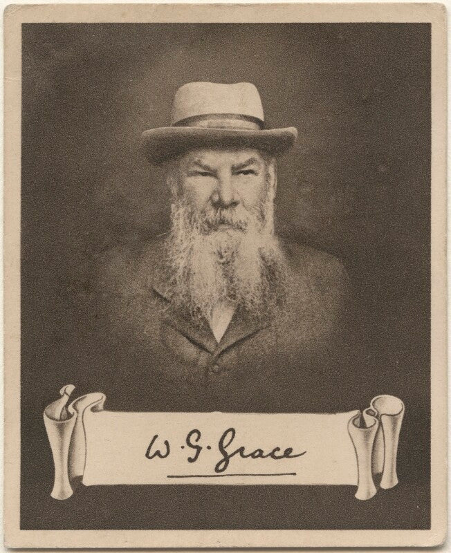 William Gilbert ('W.G') Grace Portrait Print – National Portrait ...
