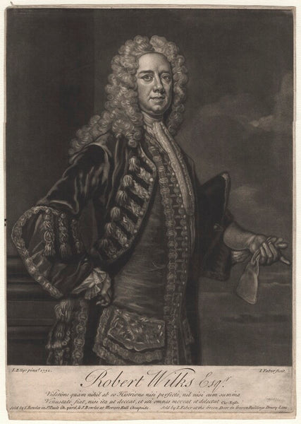 Robert Wilks Portrait Print – National Portrait Gallery Shop