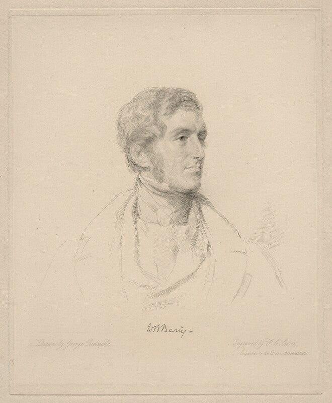 (William) Bingham Baring, 2nd Baron Ashburton Portrait Print – National ...