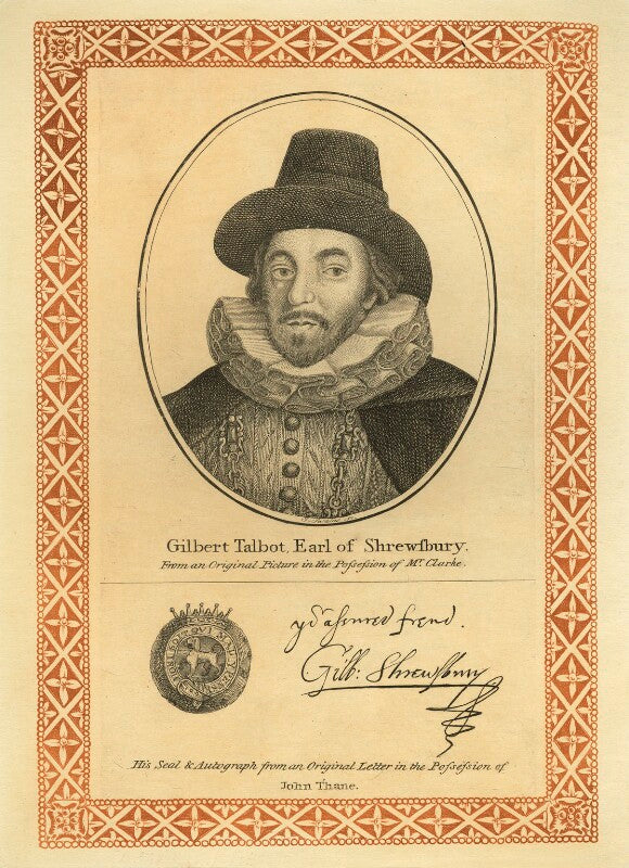 Gilbert Talbot, 7th Earl of Shrewsbury Greetings Card – National ...