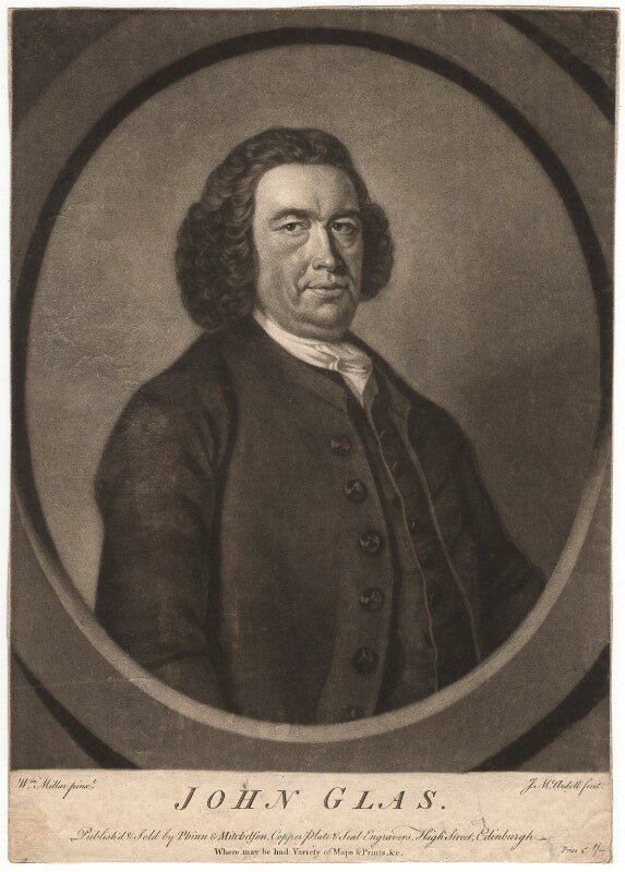 John Glas Portrait Print – National Portrait Gallery Shop