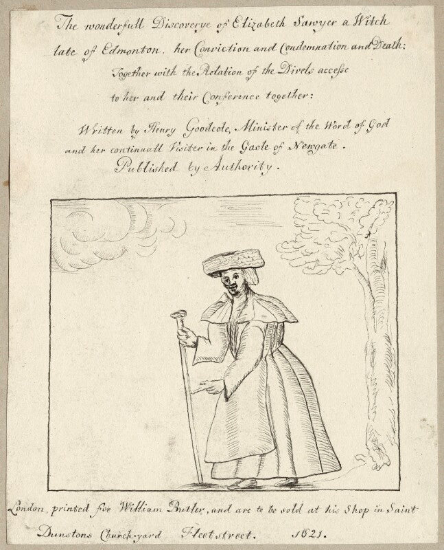Elizabeth Sawyer Portrait Print – National Portrait Gallery Shop