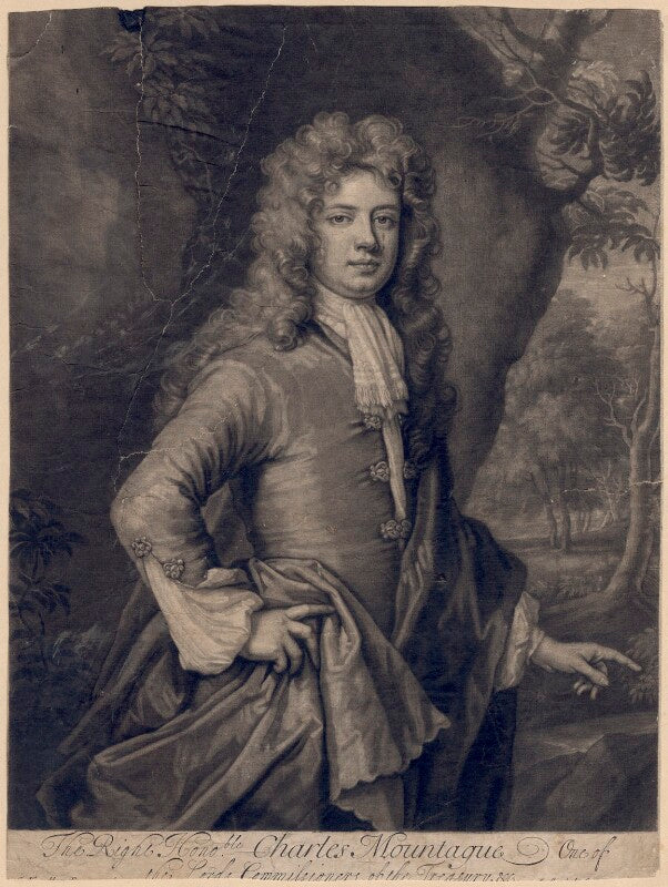 Charles Montagu, 1st Earl of Halifax Greetings Card – National Portrait ...