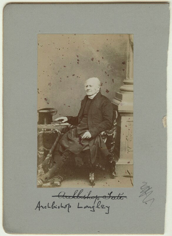 Charles Thomas Longley Portrait Print – National Portrait Gallery Shop