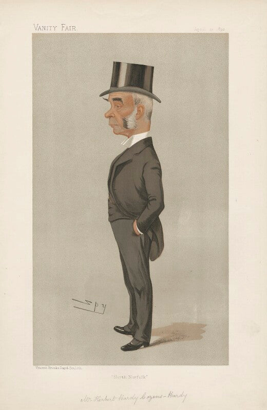Lord Herbert Hardy Cozens-Hardy, 1st Bt ('Men of the Day. No. 562.') P ...