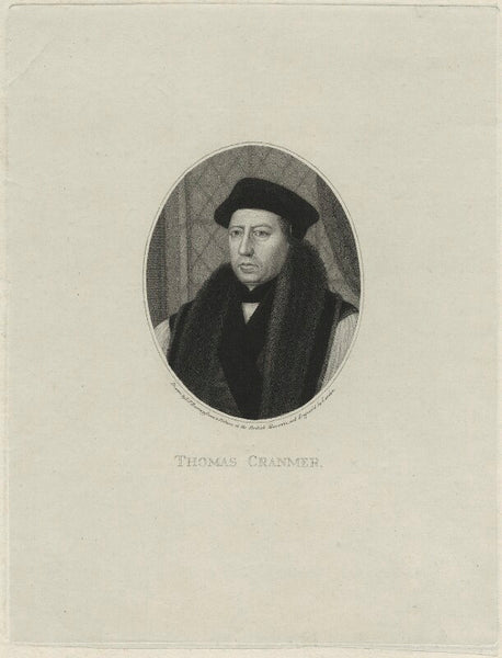 Thomas Cranmer Portrait Print – National Portrait Gallery Shop