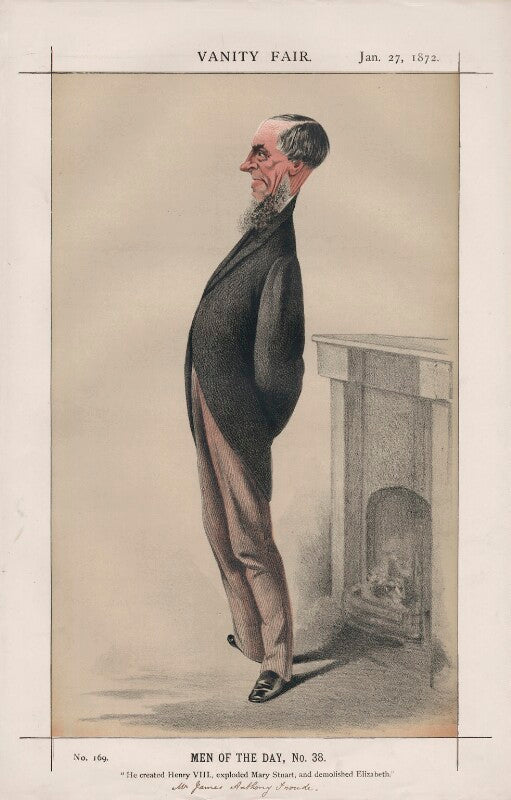 James Anthony Froude ('Men of the Day, No. 38.') Portrait Print ...