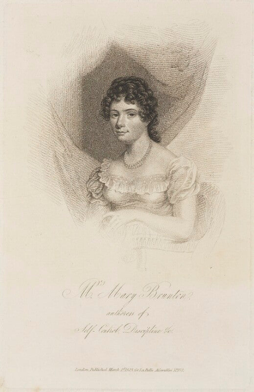 Mary Brunton (née Balfour) Portrait Print – National Portrait Gallery Shop