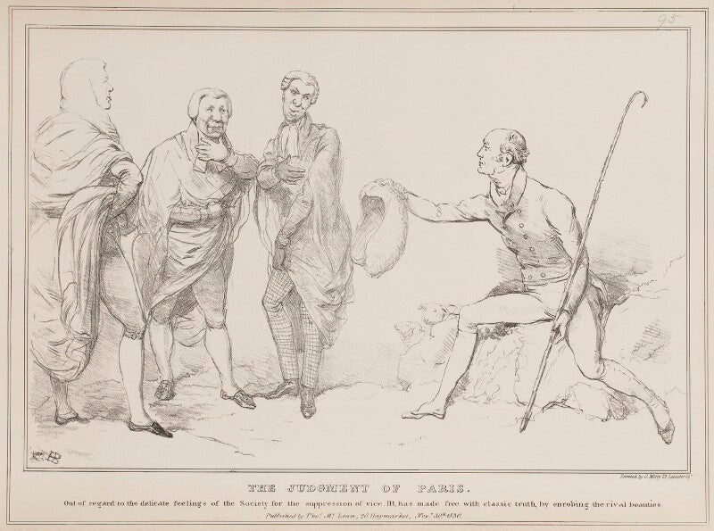 The Judgement of Paris Portrait Print – National Portrait Gallery Shop