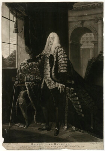 Henry Bathurst, 2nd Earl Bathurst Portrait Print – National Portrait ...