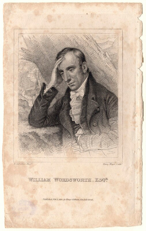 William Wordsworth Portrait Print – National Portrait Gallery Shop