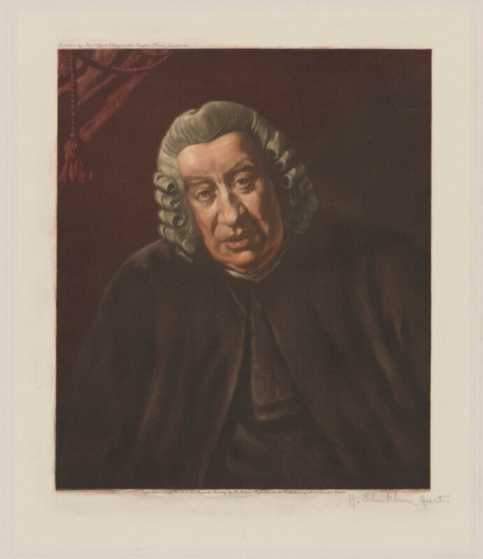 Samuel Johnson Portrait Print – National Portrait Gallery Shop