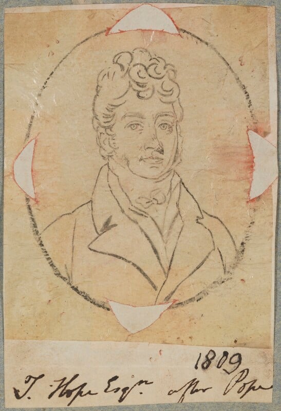 Thomas Hope Portrait Print – National Portrait Gallery Shop