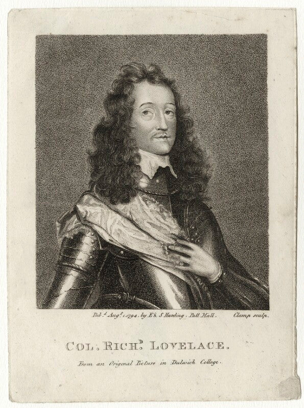Richard Lovelace Portrait Print – National Portrait Gallery Shop