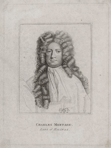 Charles Montagu, 1st Earl of Halifax Portrait Print – National Portrait ...