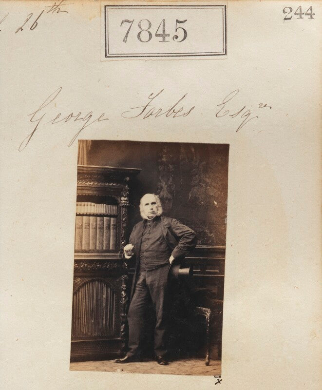 George Forbes Portrait Print – National Portrait Gallery Shop