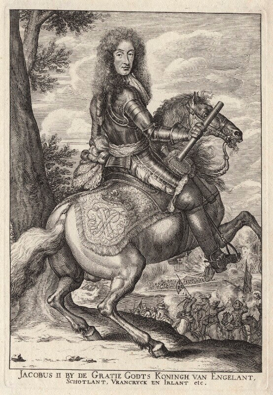 King James II Portrait Print – National Portrait Gallery Shop