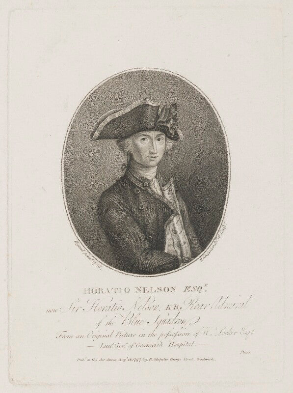Horatio Nelson Portrait Print – National Portrait Gallery Shop