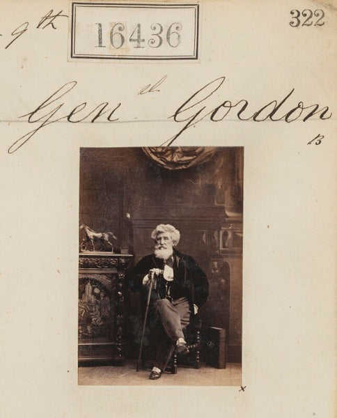 General Gordon Greetings Card – National Portrait Gallery Shop