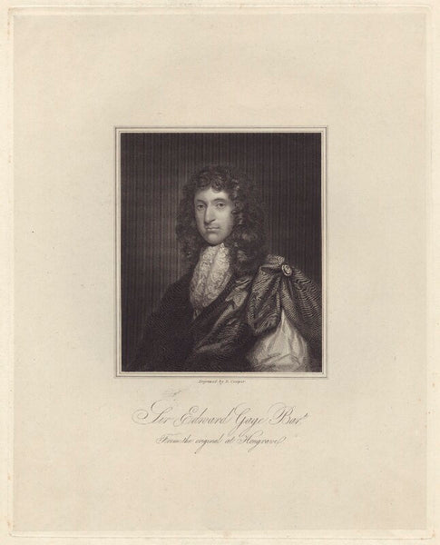 Sir Edward Gage, Bt Greetings Card – National Portrait Gallery Shop