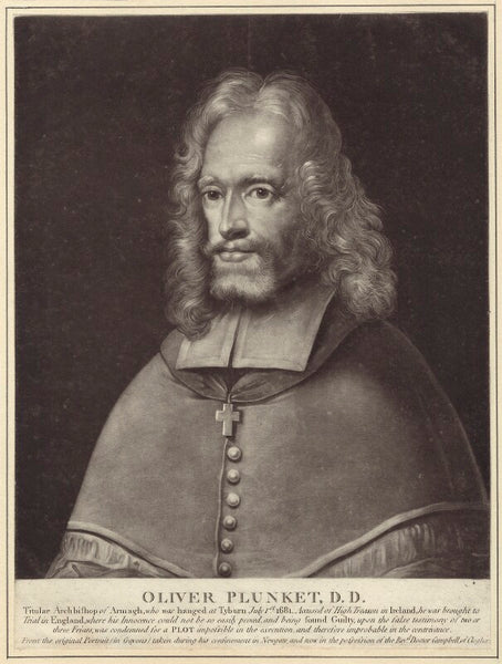 Oliver Plunket (St Oliver Plunket) Portrait Print – National Portrait ...