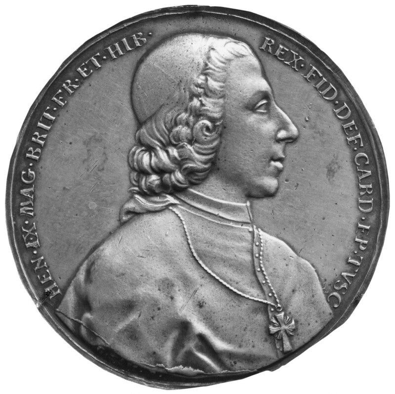 Henry Benedict Maria Clement Stuart, Cardinal York Portrait Print – National Portrait Gallery Shop