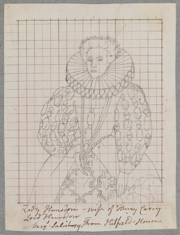 Lady Anne Hunsdon (née Morgan) Portrait Print – National Portrait ...